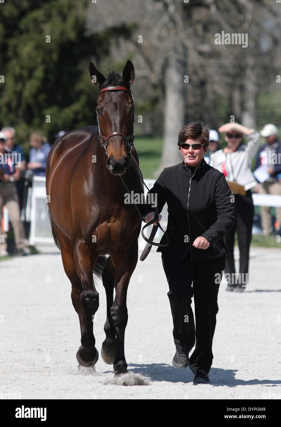 Lexington, KY, USA. 23rd Apr, 2014. April 23, 2014: Tsunami and Sarah ...
