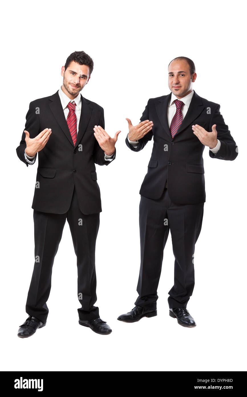 Two managers standing company hi-res stock photography and images - Alamy