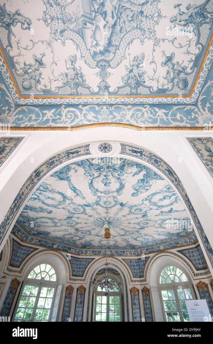 Nymphenburg castle ceiling hi-res stock photography and images - Alamy