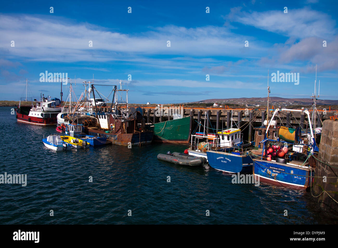 Burtonport harbour County Donegal Ireland Stock Photo - Alamy
