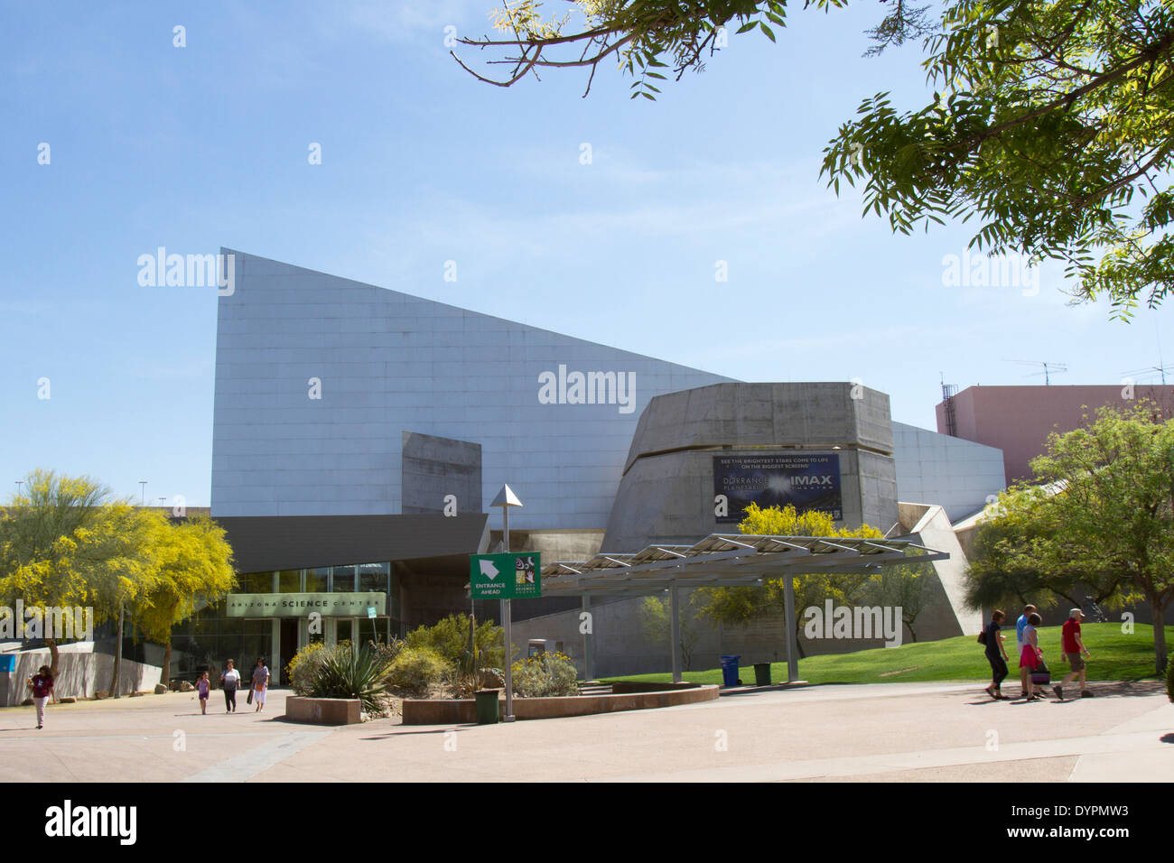 Tourists at Arizona Science Center in Phoenix Arizona Stock Photo - Alamy