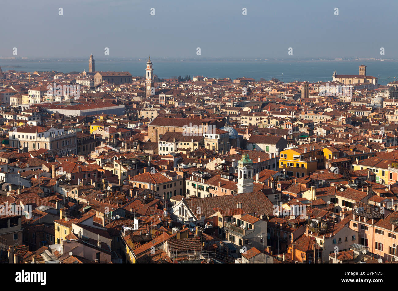 Aerial skyline panoramic view venice hi-res stock photography and ...