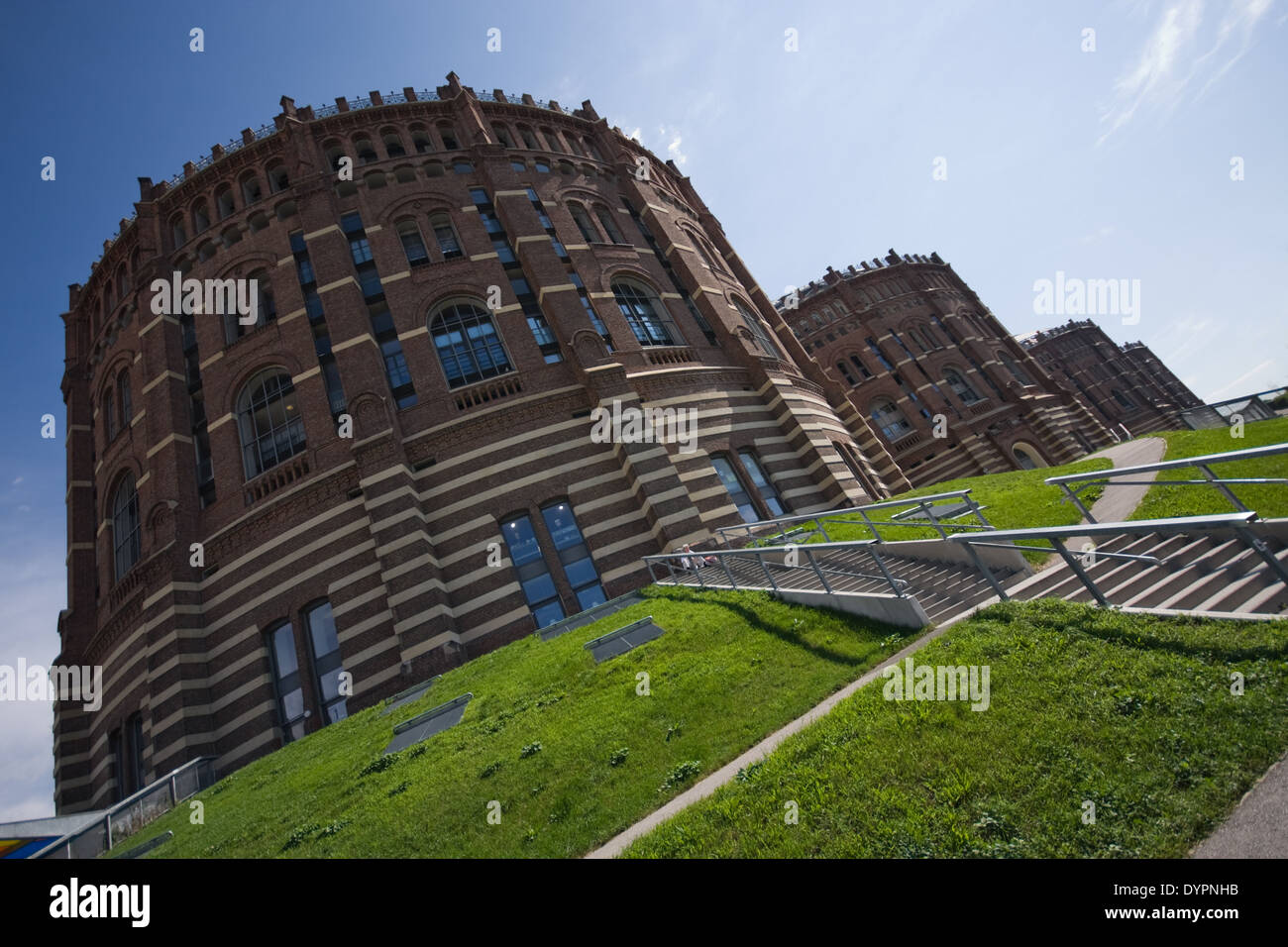 Wien gasometer hi-res stock photography and images - Alamy