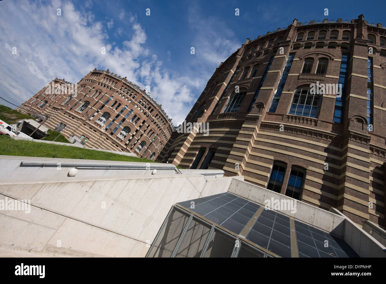 Gasometer, Wien, Österreich Stock Photo - Alamy