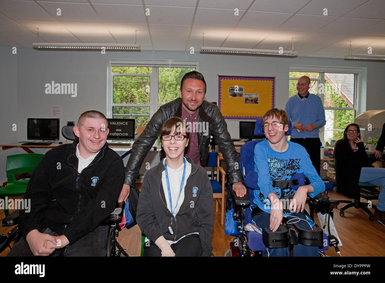Westerham, UK. 25th April 2014. Alex Walkinshaw, an actor best known ...