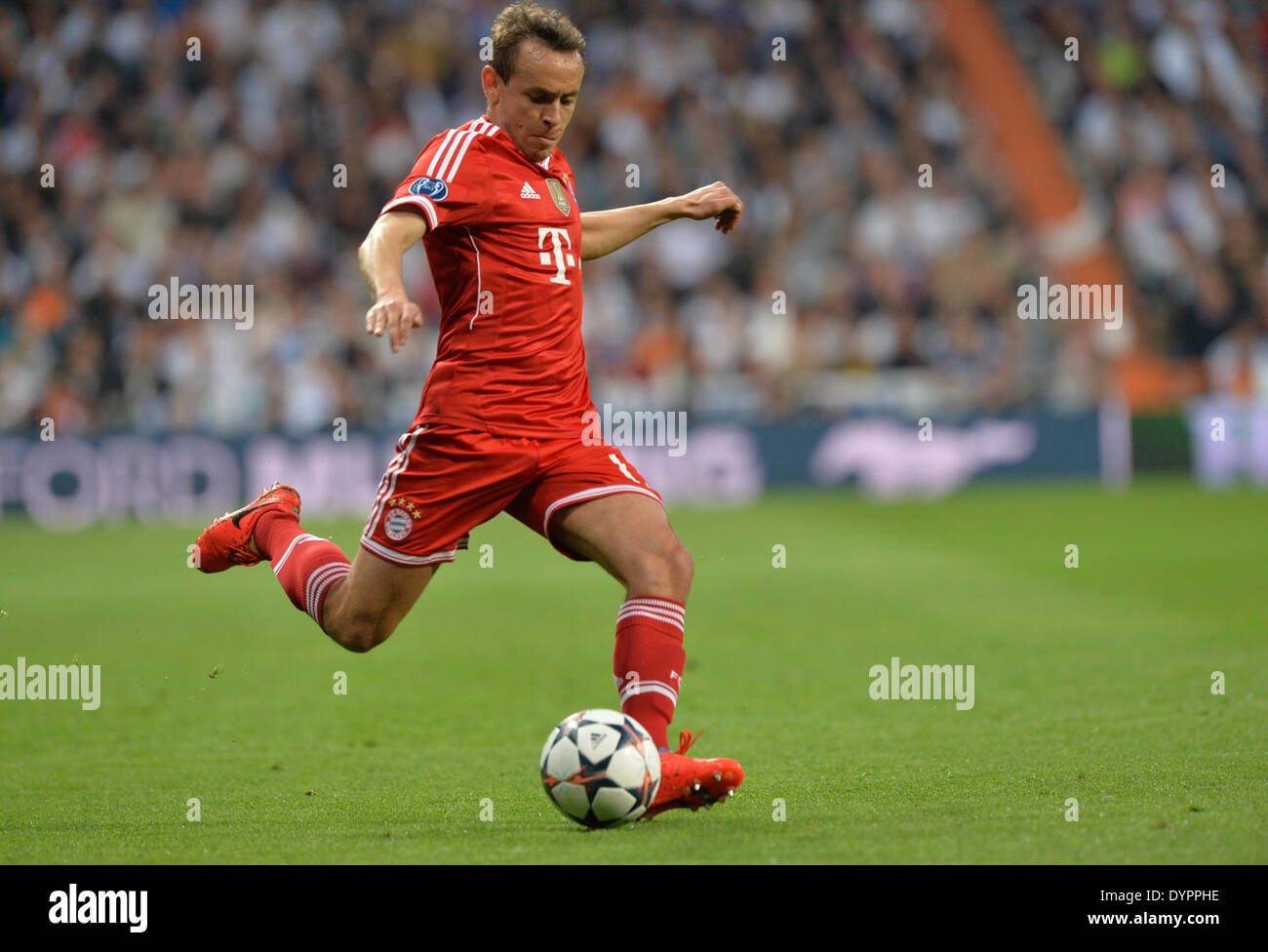 Munich's Rafinha in action during the UEFA Champions League semi final ...