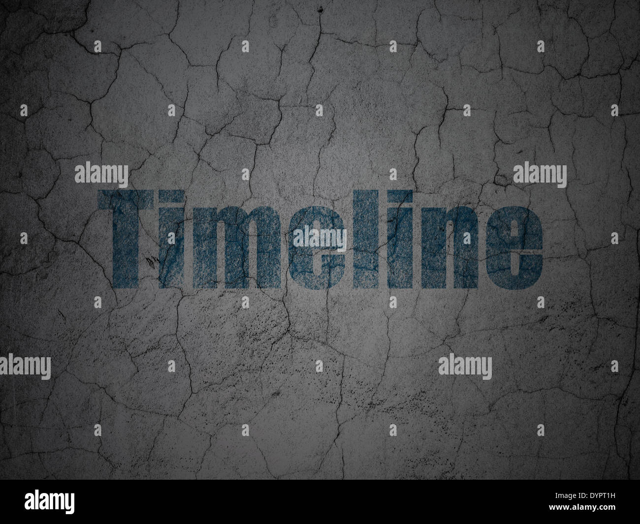 Timeline concept: Timeline on grunge wall background Stock Photo - Alamy