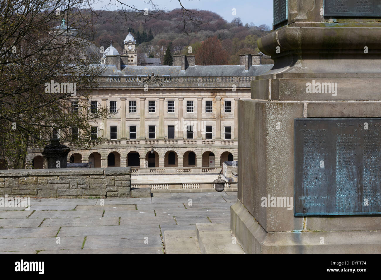 buxton town derbyshire england uk Stock Photo - Alamy
