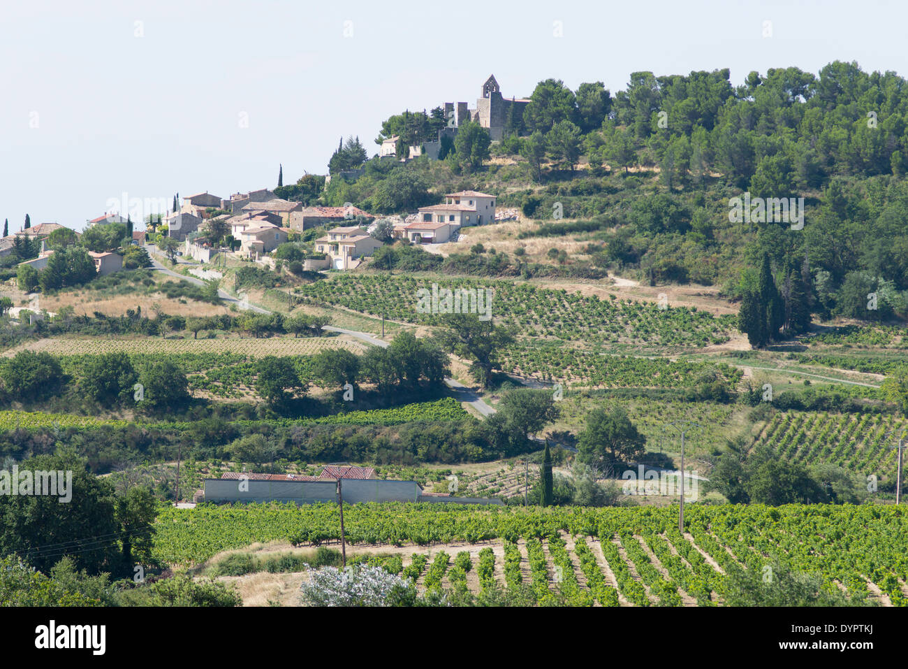 Rasteau vineyards hi-res stock photography and images - Alamy