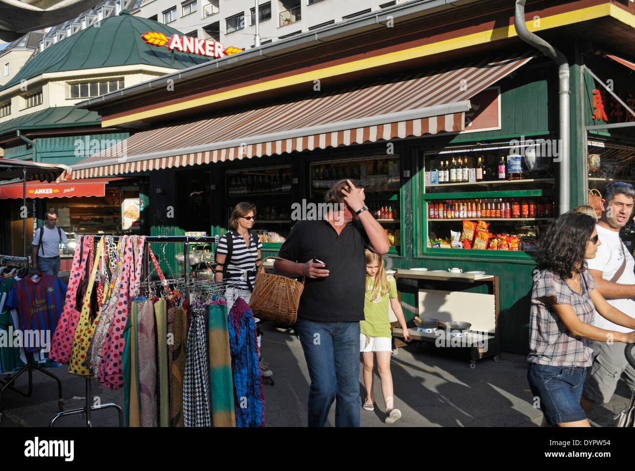 Naschmarkt market, Vienna, Austria Stock Photo - Alamy