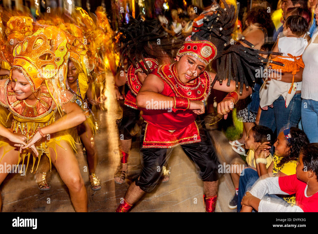 Street Dancing, Cozumel Carnival, Cozumel Island, Quintana Roo, Mexico ...