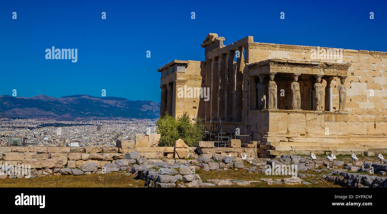 Reconstruction athens acropolis hi-res stock photography and images - Alamy