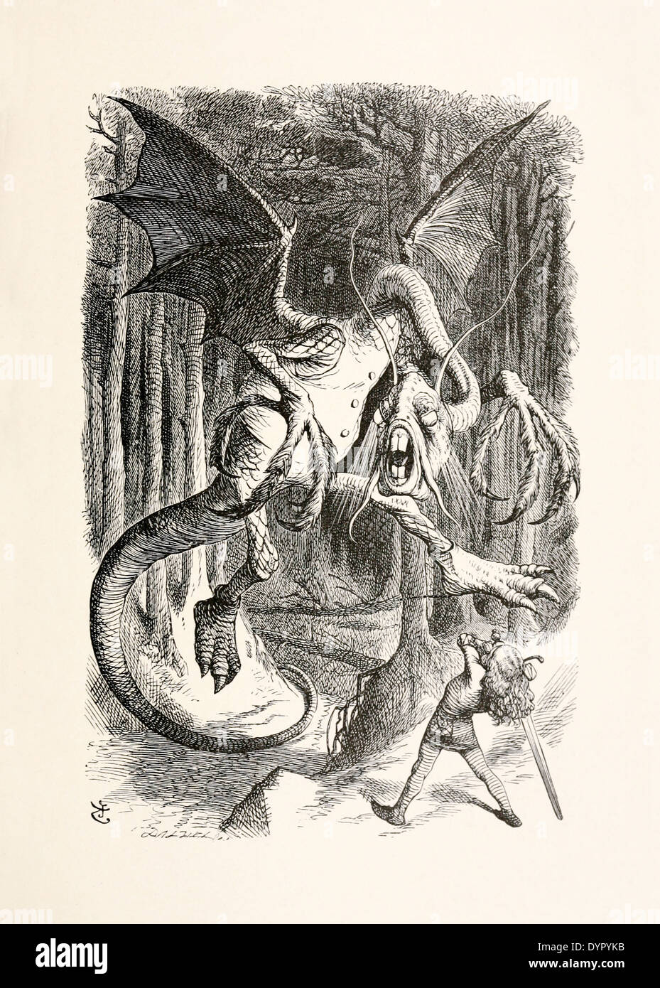 Jabberwocky hi-res stock photography and images - Alamy