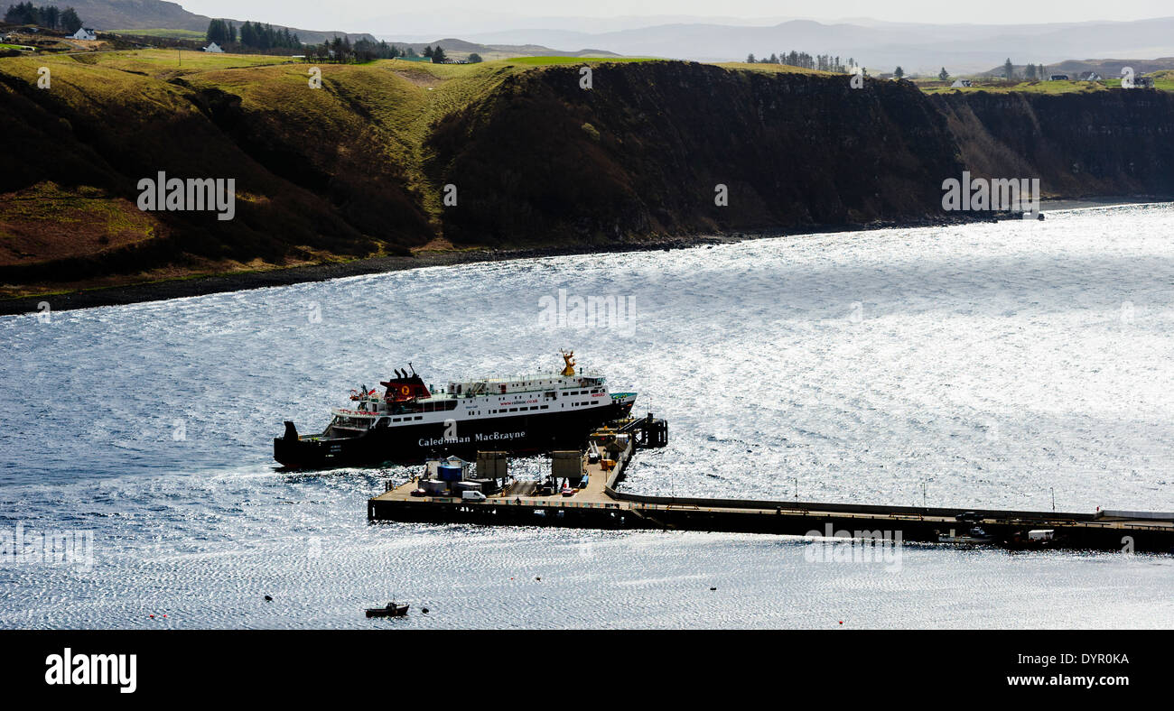 Caledonian macbrayne ferry at uig skye hi-res stock photography and ...
