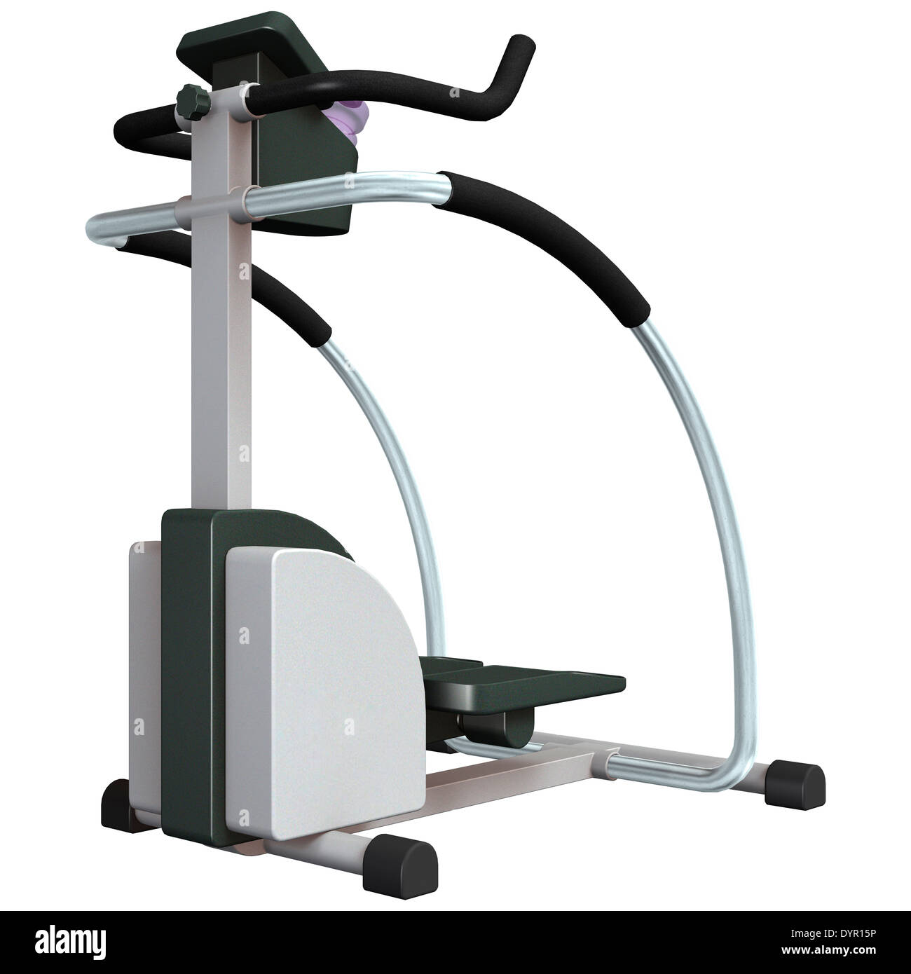3D digital render of a stepper isolated on white background Stock Photo ...