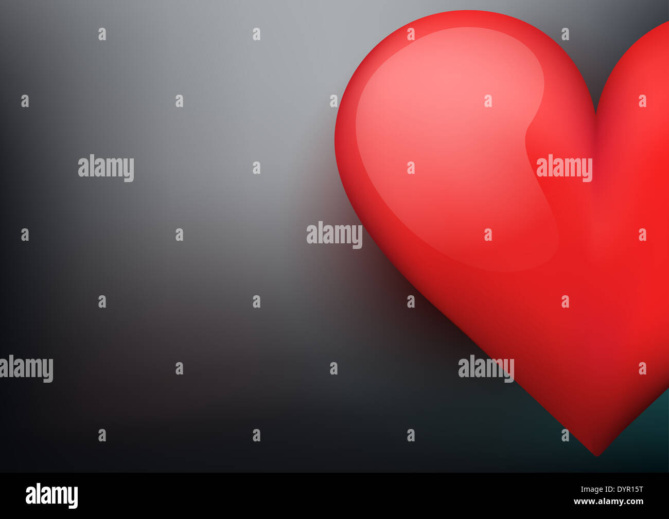 Background with beautiful bright heart Stock Photo - Alamy