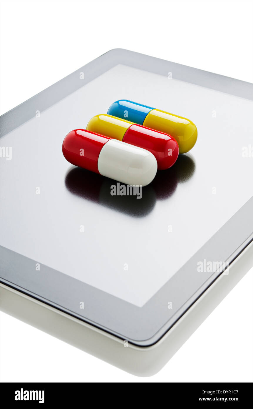 Digital pill hi-res stock photography and images - Alamy