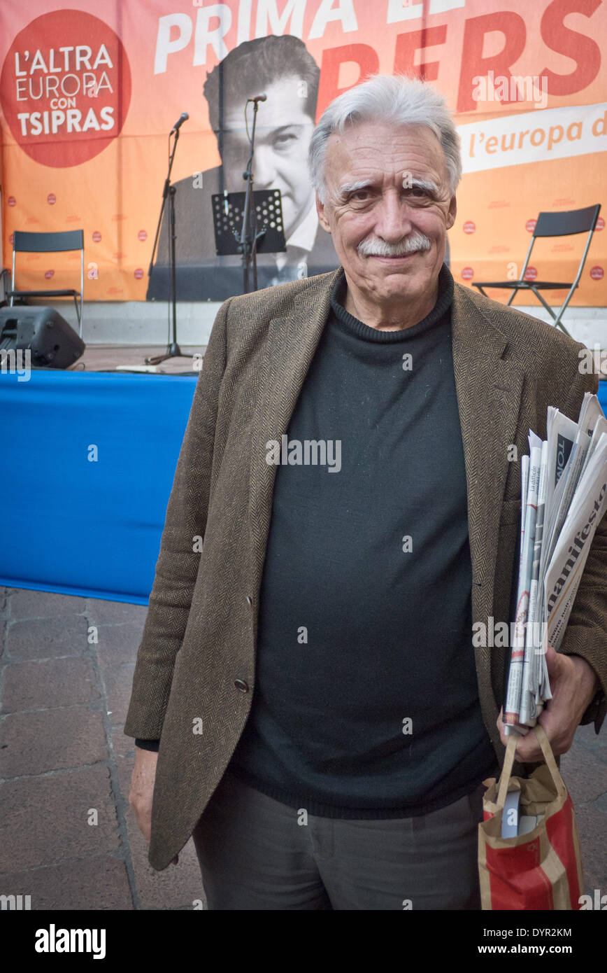 Milan, Lombardia, Italy. 23rd Apr, 2014. Marco Ravelli during the ...