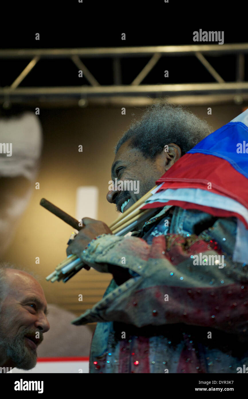 April 24, 2014 - Moscow, Russia - The famous boxing promoter Don King ...