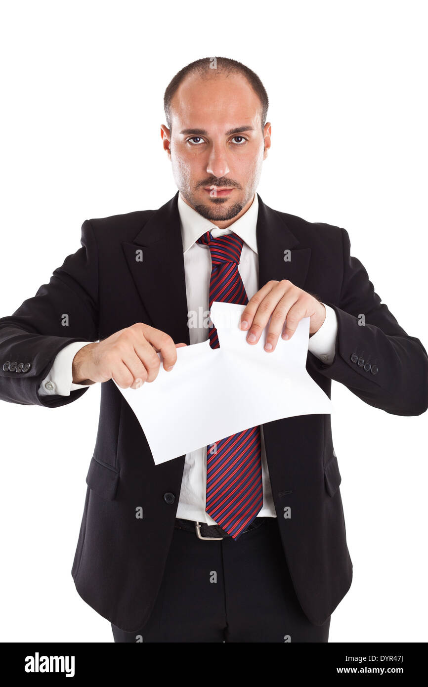 Torn paper sheets rip papers hi-res stock photography and images - Alamy