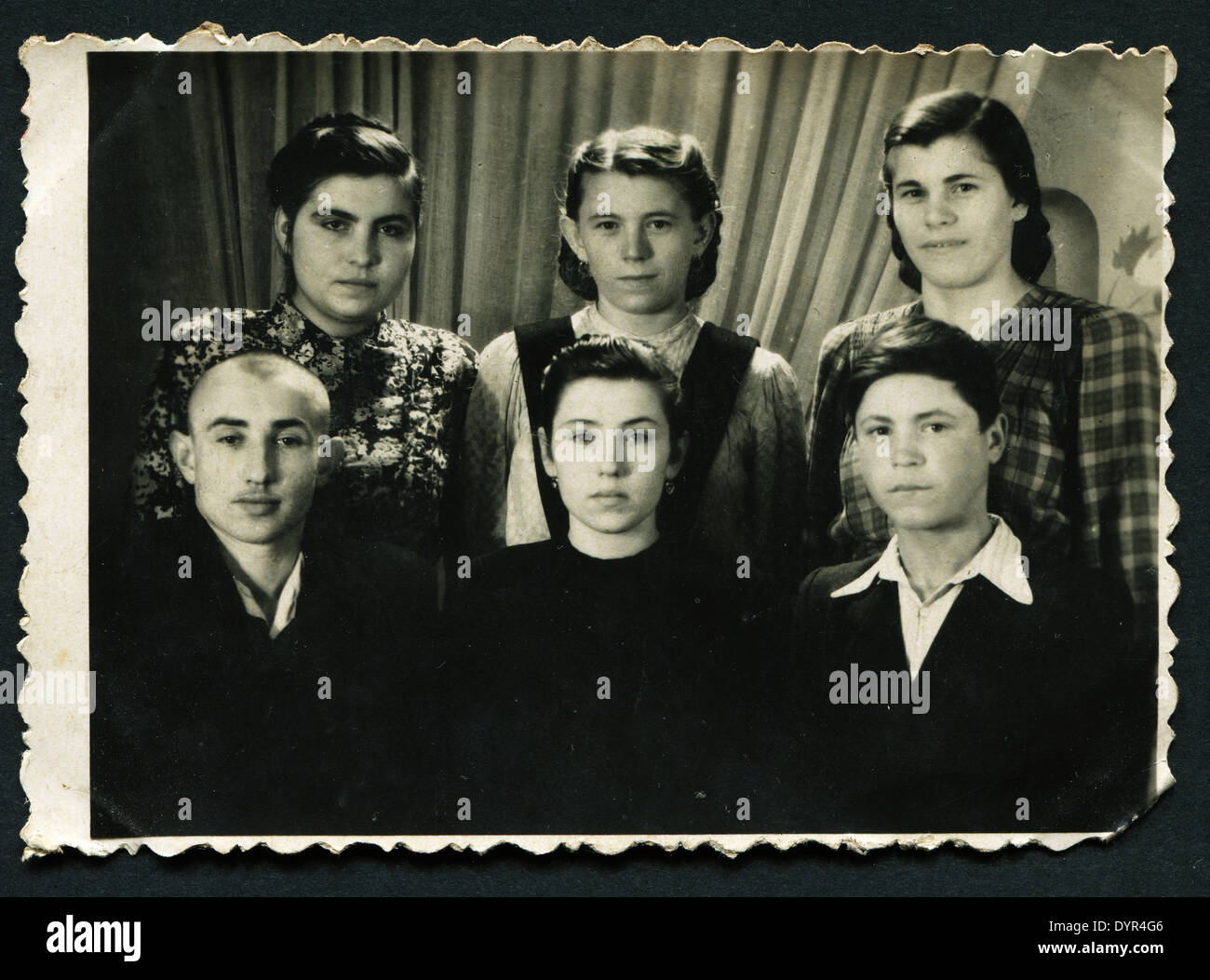 Soviet family photo hi-res stock photography and images - Alamy