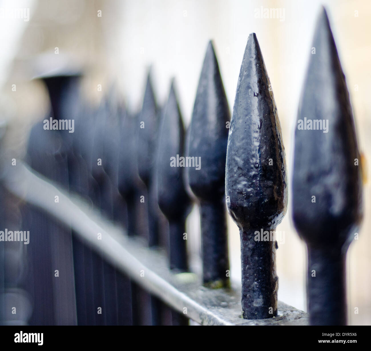 Boundary railings hi-res stock photography and images - Alamy