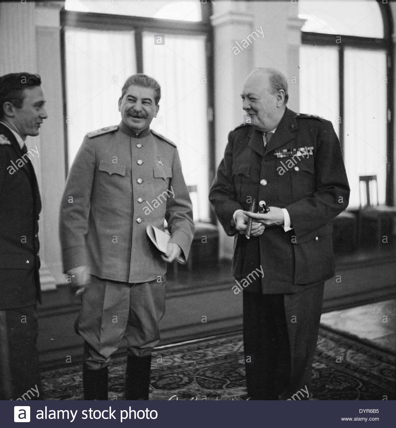 Yalta Conference Black and White Stock Photos & Images - Alamy