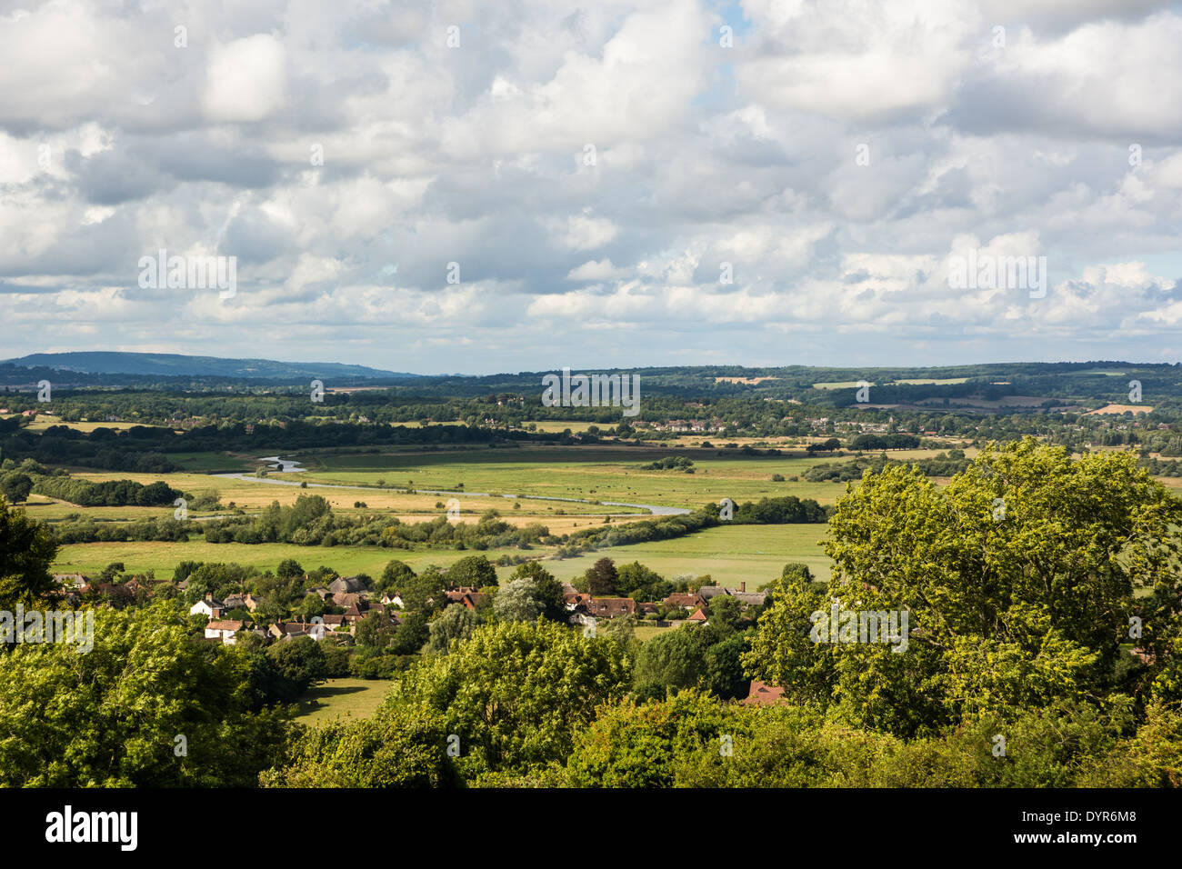 Village amberely amberley wild river hi-res stock photography and ...
