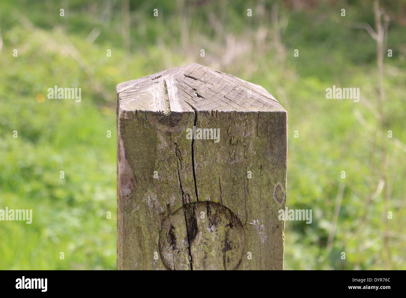 Wooden marker post hi-res stock photography and images - Alamy