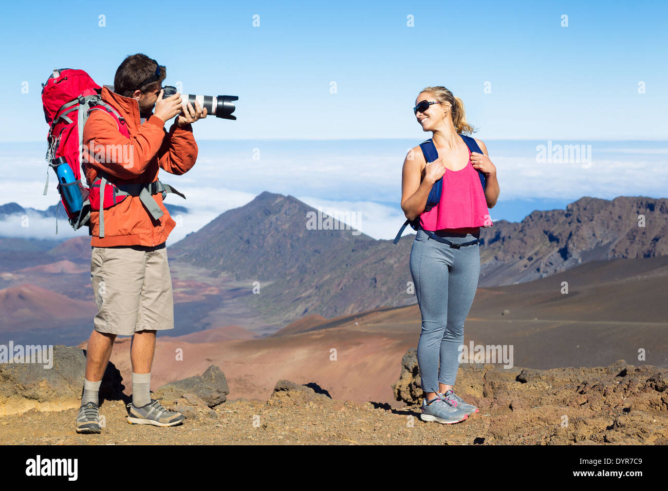 Professional photographer model shoot hi-res stock photography and ...