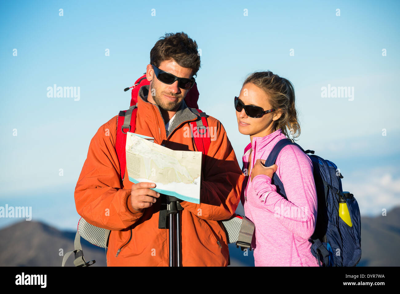 Trail map hi-res stock photography and images - Alamy