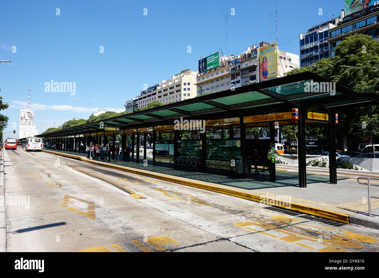 Avenida de julio widest avenue hi-res stock photography and images - Alamy