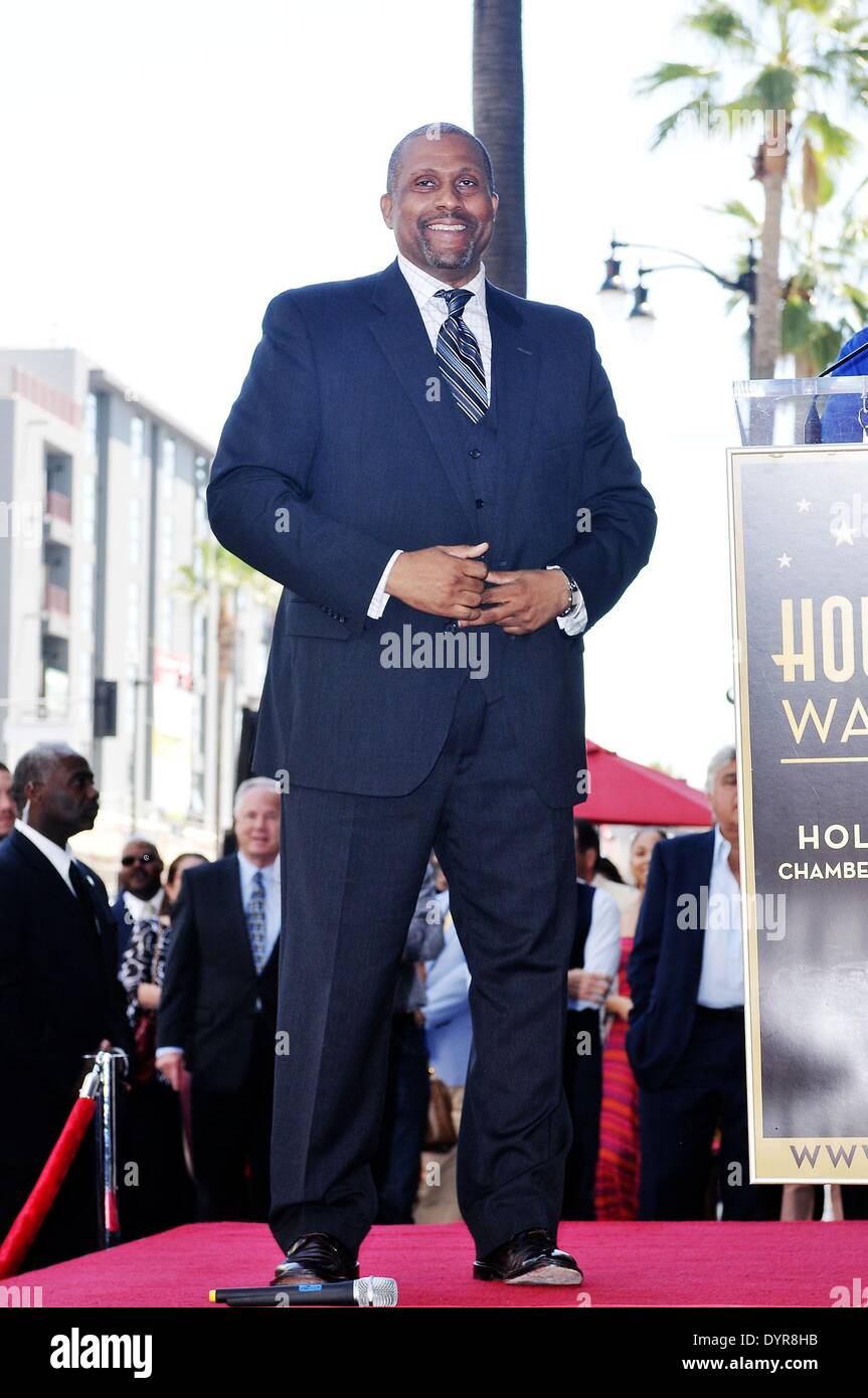 Los Angeles, CA, USA. 24th Apr, 2014. Tavis Smiley at the induction ...