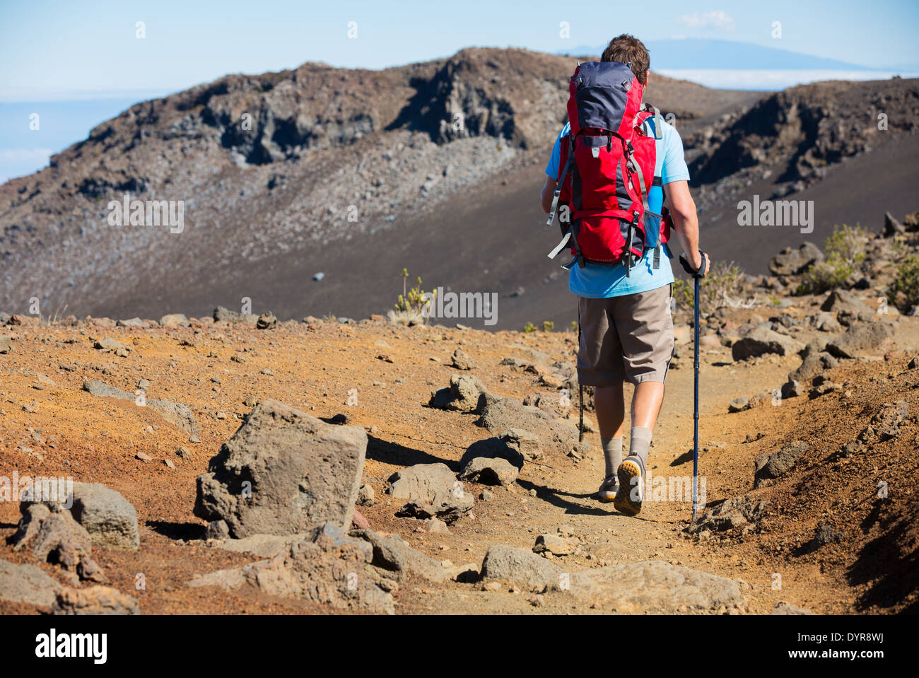 Backpack trail hi-res stock photography and images - Alamy