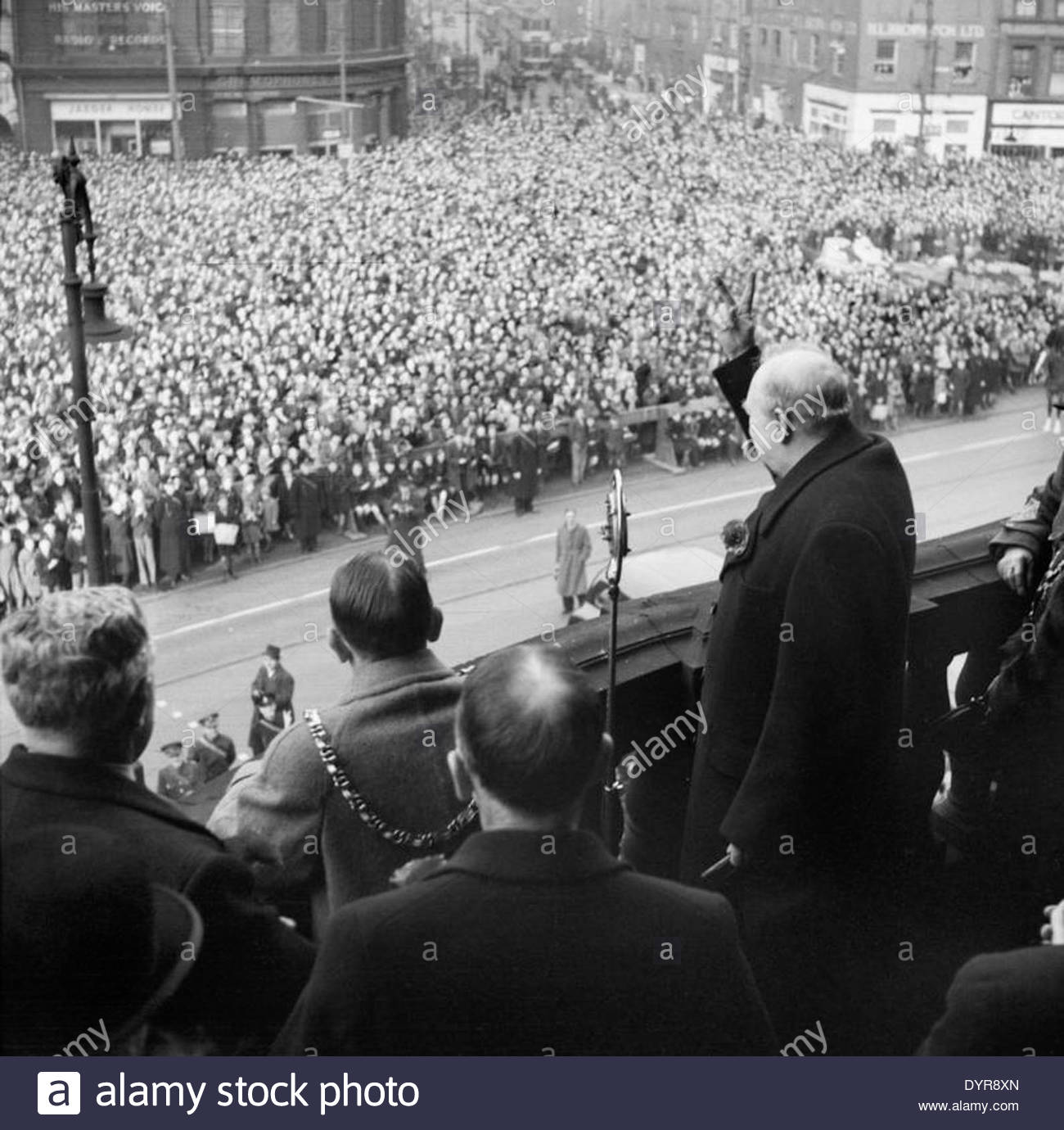Winston Churchill V Sign Stock Photos & Winston Churchill V Sign Stock ...
