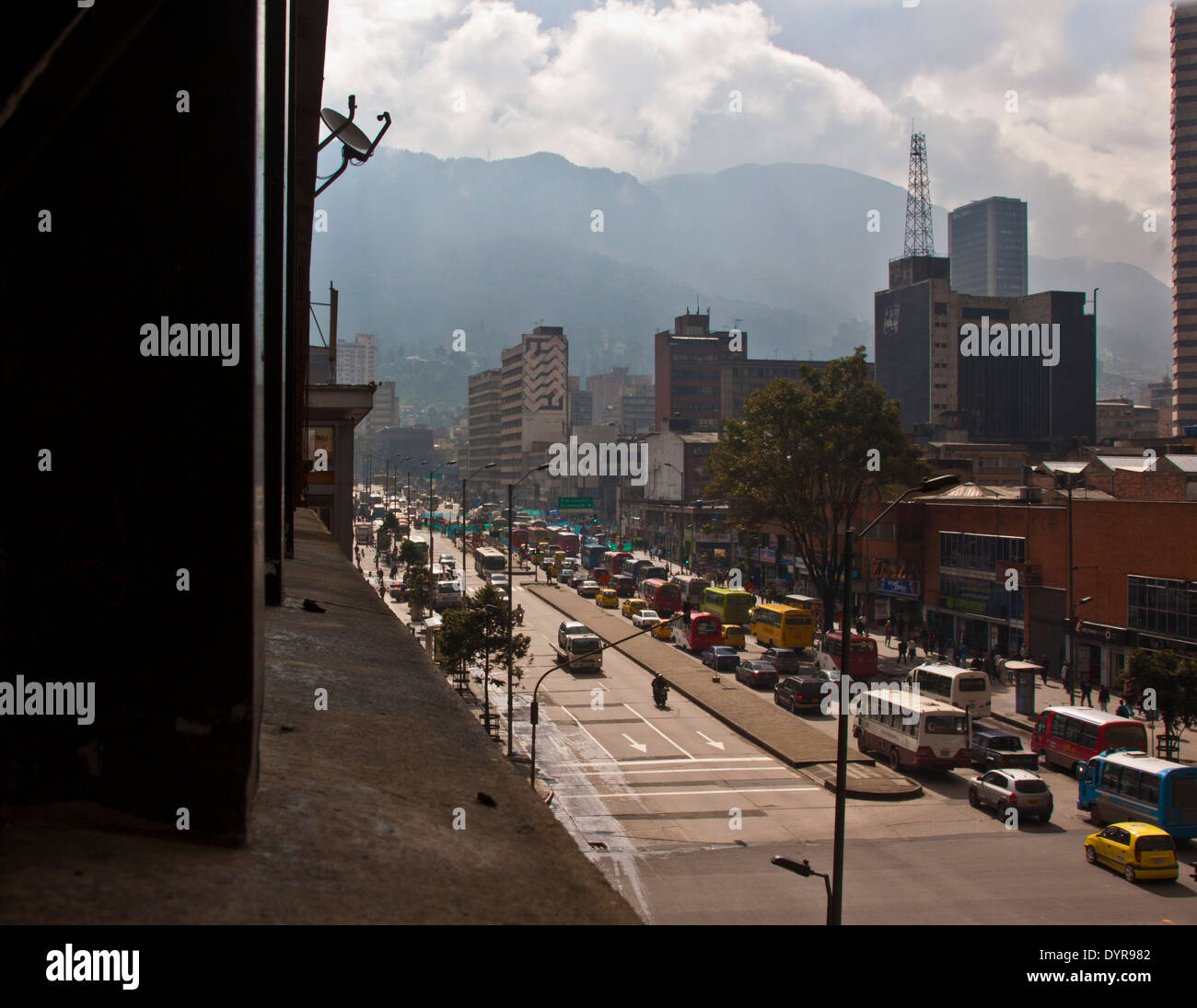 Bogota traffic jam hi-res stock photography and images - Alamy