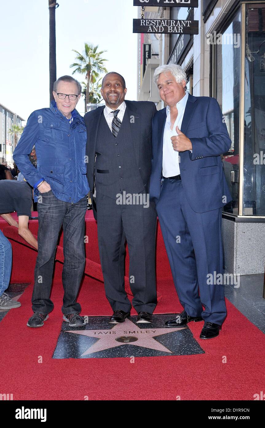Los Angeles, CA, USA. 24th Apr, 2014. Larry King, Tavis Smiley, Jay ...