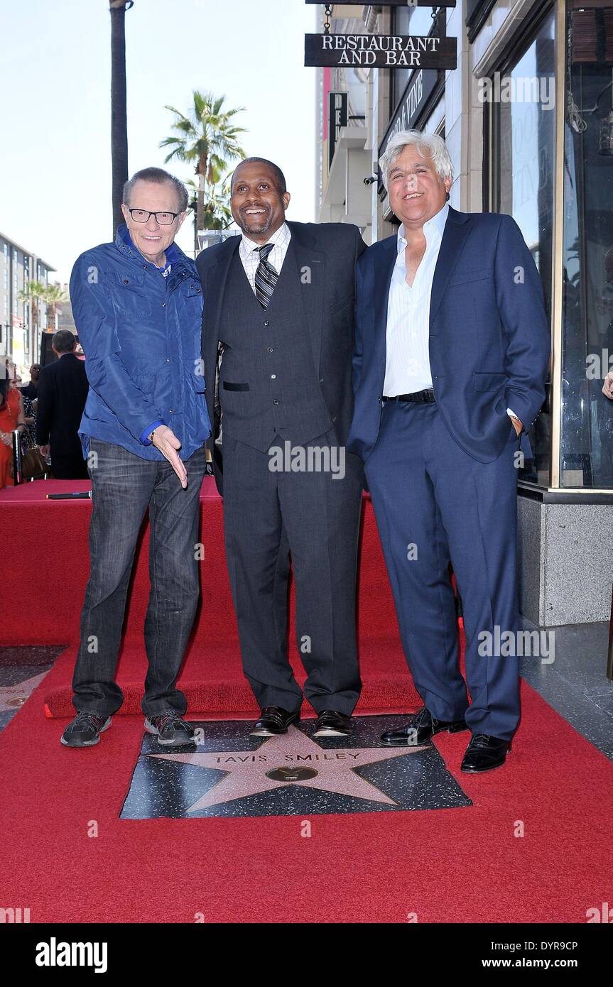 Los Angeles, CA, USA. 24th Apr, 2014. Larry King, Tavis Smiley, Jay ...