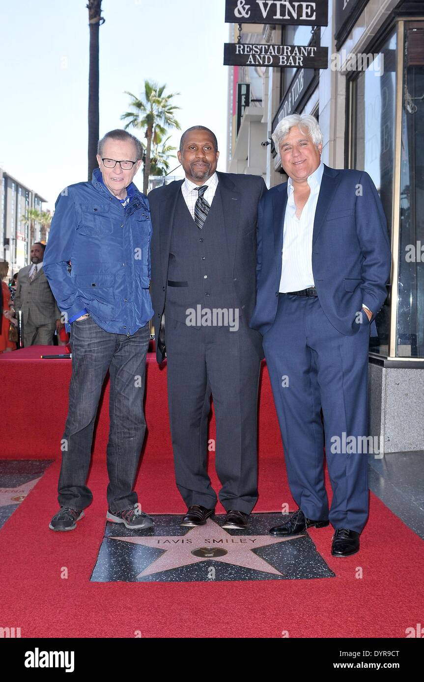 Los Angeles, CA, USA. 24th Apr, 2014. Larry King, Tavis Smiley, Jay ...
