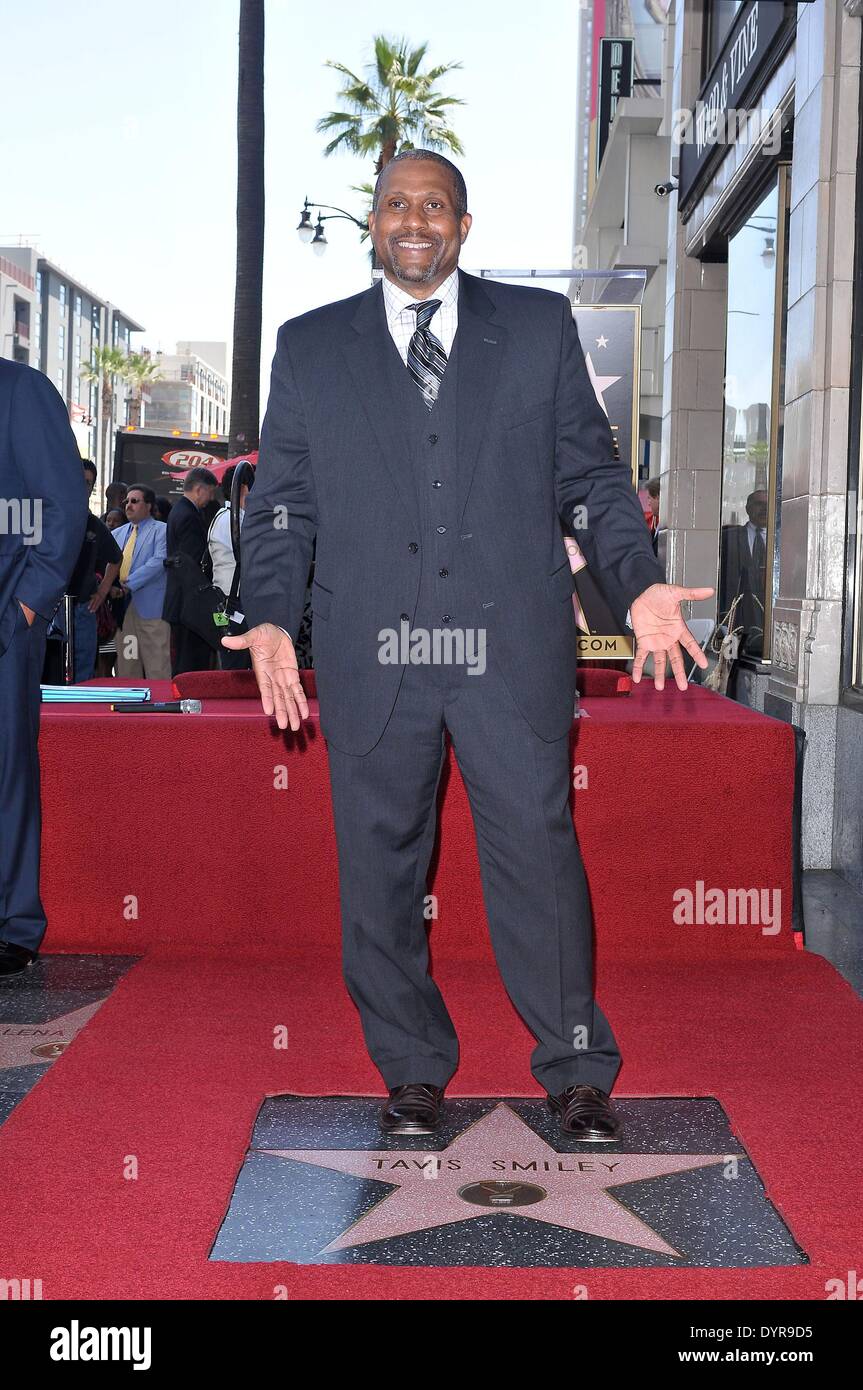 Los Angeles, CA, USA. 24th Apr, 2014. Tavis Smiley at the induction ...