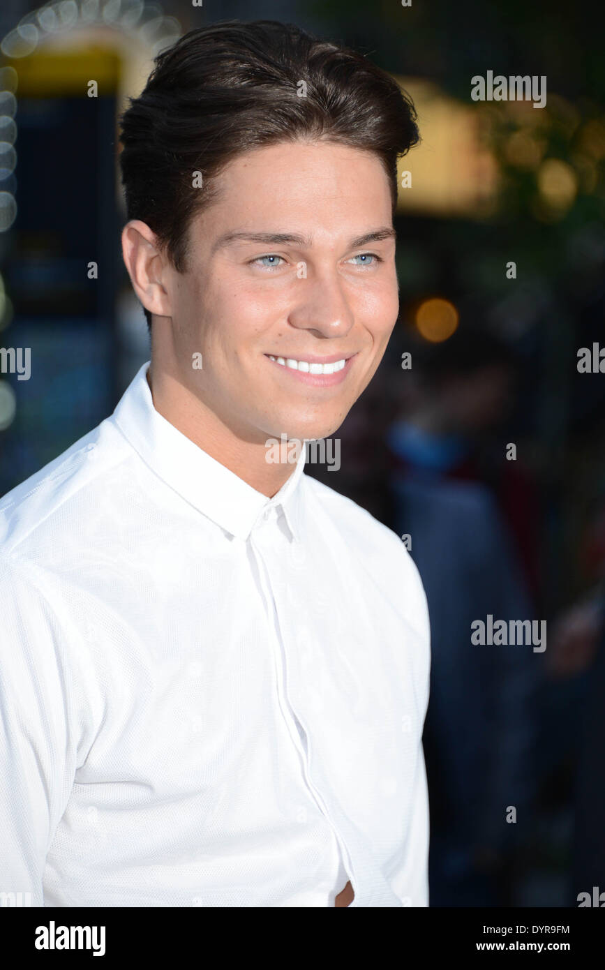 London England, 24th April 14 : Joey Essex arrives at the STEALING ...