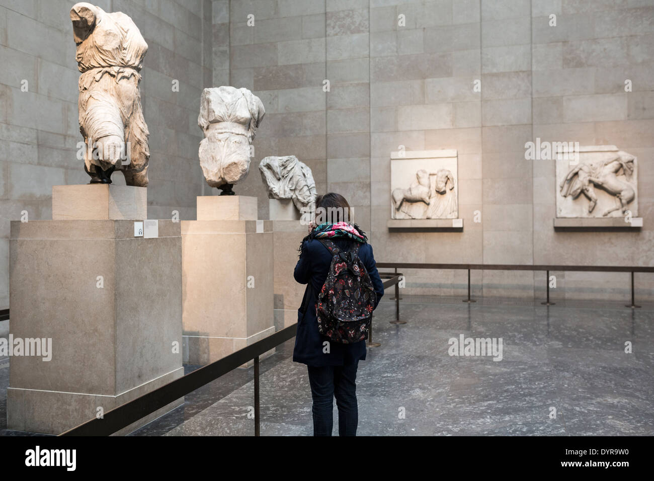 British Museum Elgin Marbles Greek Parthenon Stock Photo - Alamy