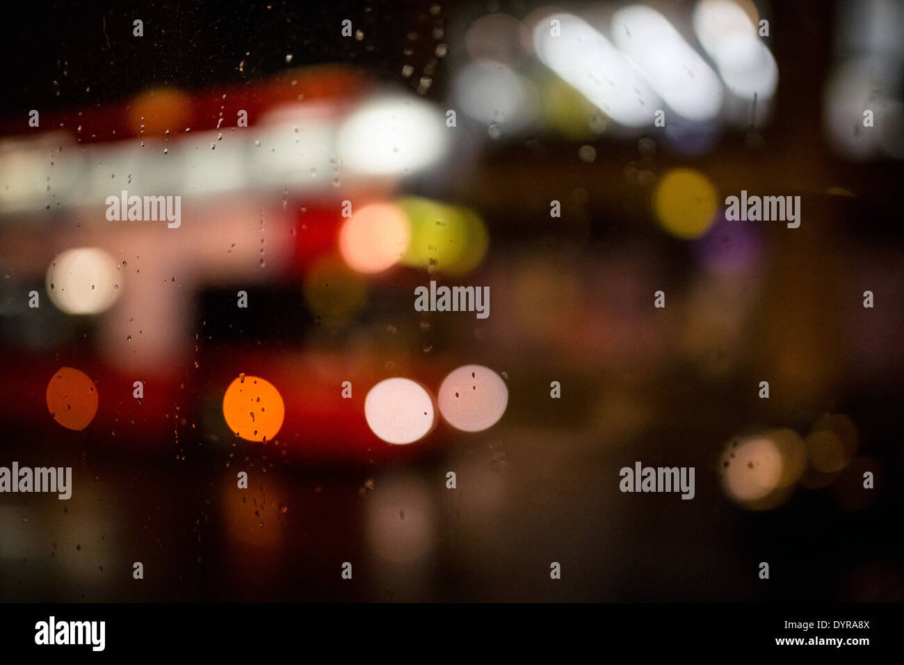 Bus Window Rain High Resolution Stock Photography and Images - Alamy