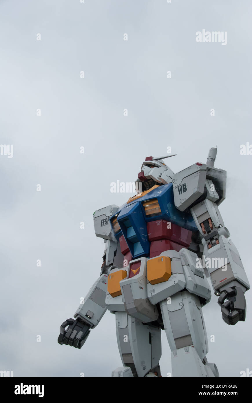 Gundam Life-Size Replica In Odaiba, Tokyo, Japan Stock Photo - Alamy