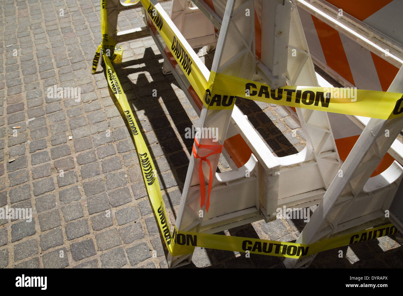 Construction barricade hi-res stock photography and images - Alamy