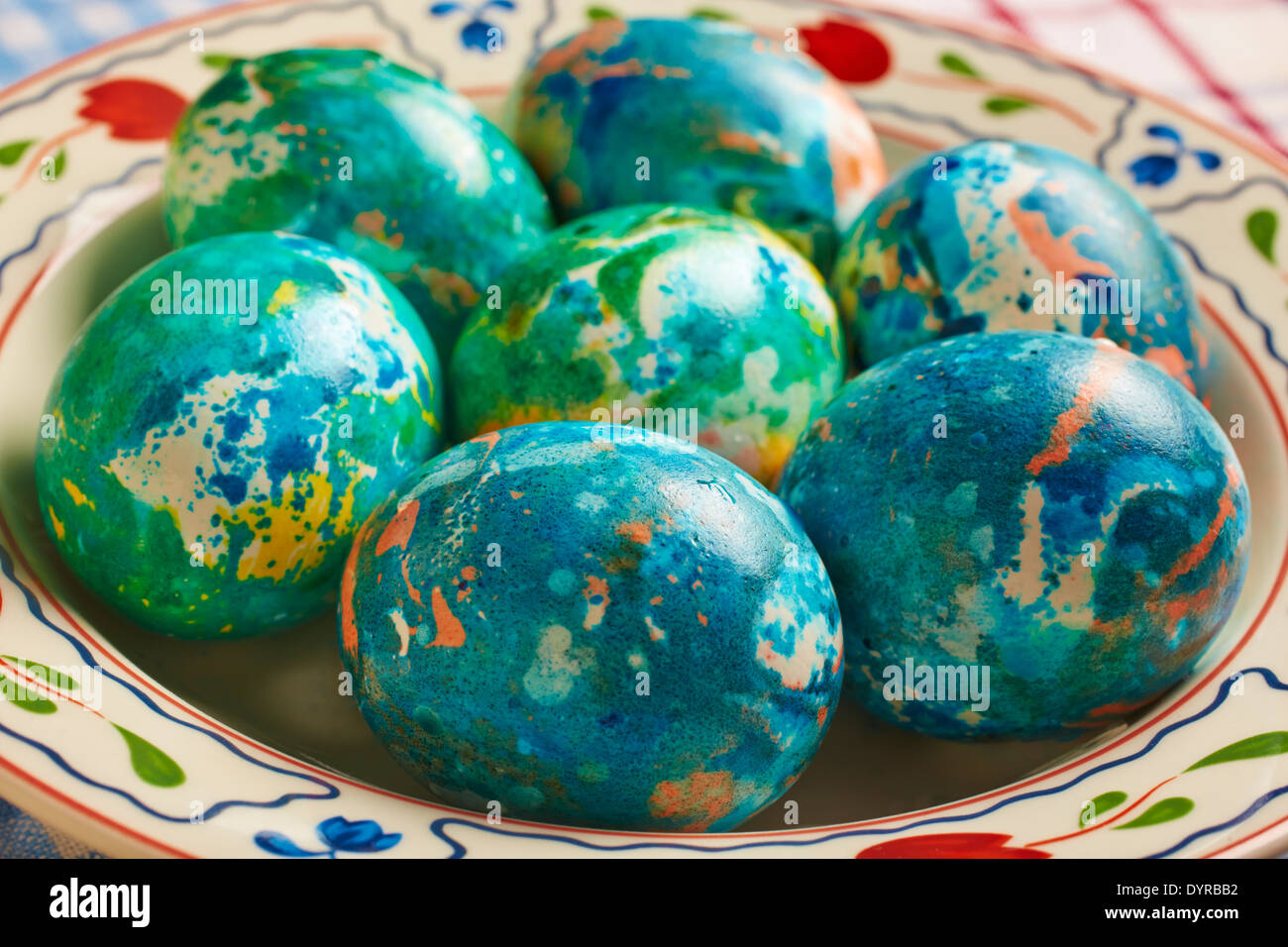 Traditional Pennsylvania Dutch Easter Eggs Stock Photo - Alamy