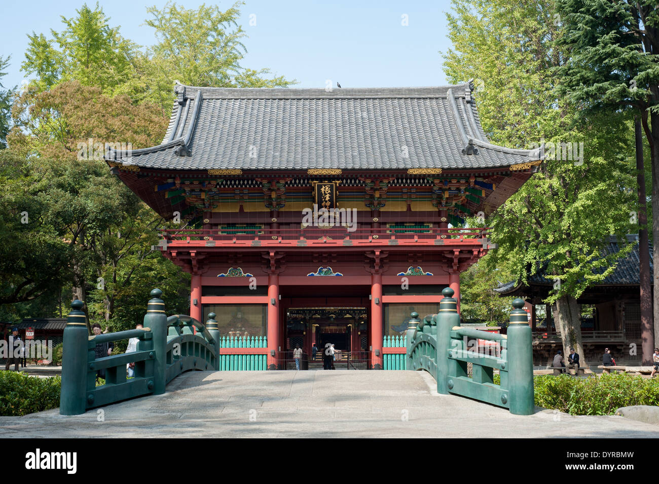 Nezu Shrine, Tokyo, Japan Stock Photo - Alamy