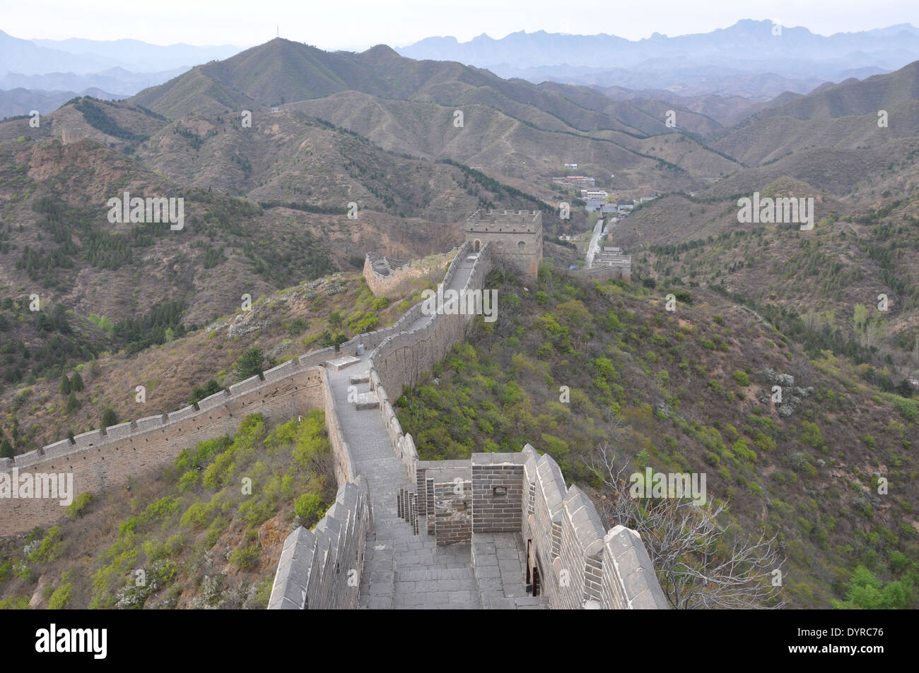The Great Wall of China at Jinshanling, Chengde, Hebei, China Stock ...