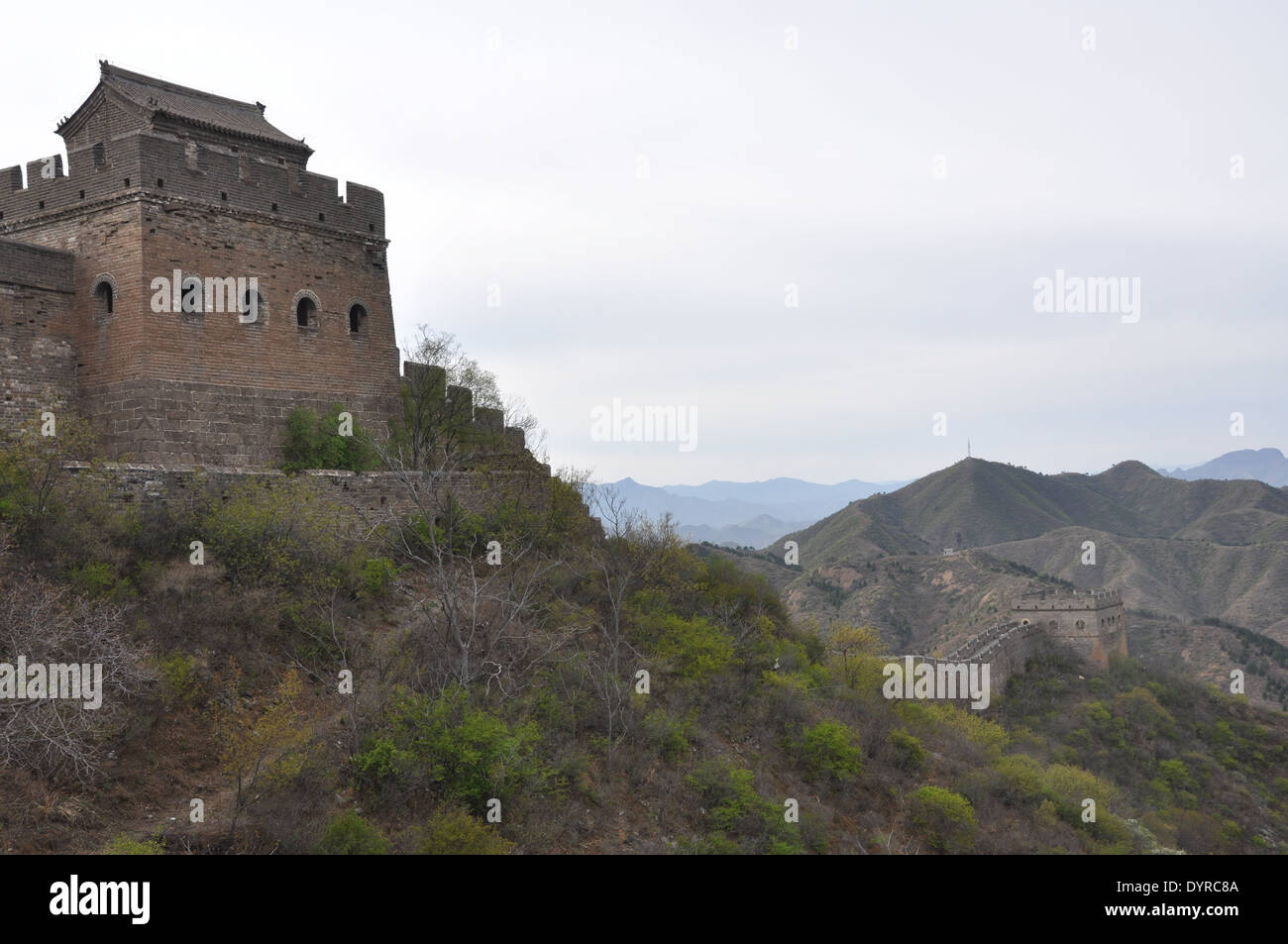 The Great Wall of China at Jinshanling, Chengde, Hebei, China Stock ...