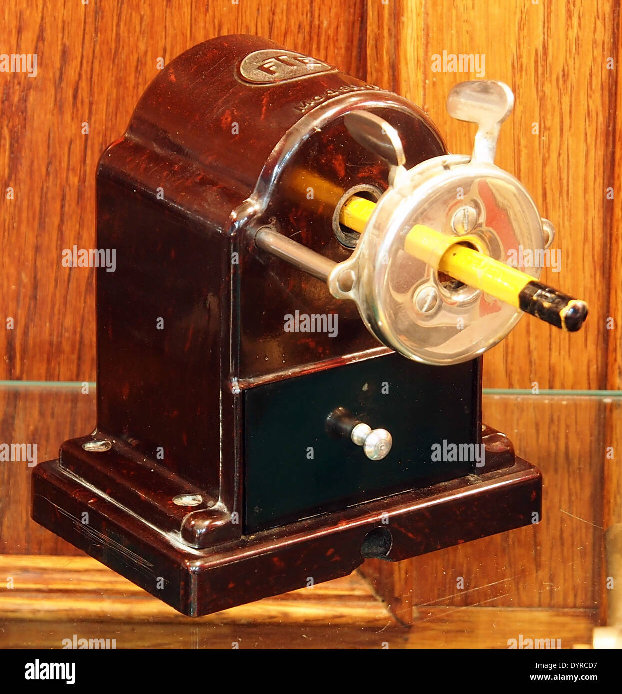 Traditional pencil sharpener hi-res stock photography and images - Alamy